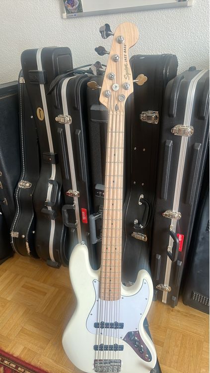 Squier Jazz Bass, Vintage Modified, Top Zustand! Selten (Gebraucht) in ...