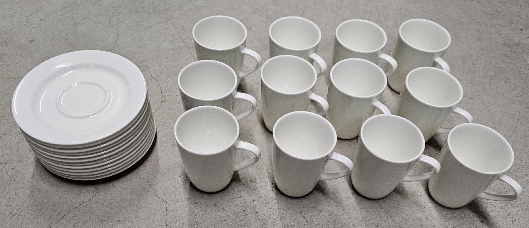 Set 12 Lunasol Platinum Line Espressotassen mit Unterteller (Neu ...