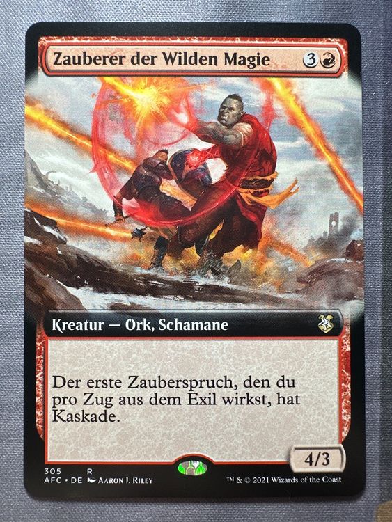 Zauberer der Wilden Magie Variant 305 Forgotten Realms (Neu (gemäss ...