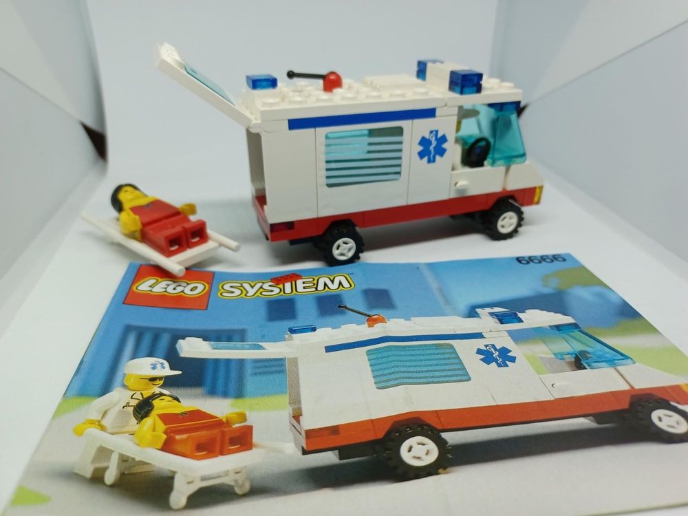 Lego 6666 Ambulace Mit Anleitung (Gebraucht) in bretzwil für CHF 7 ...