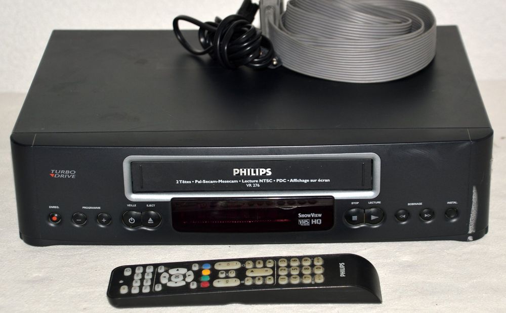 Videorecorder VHS Philips VR276 magnétoscope | Kaufen auf Ricardo