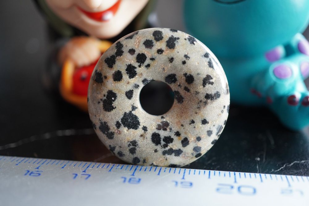 Dalmatiner Jaspis Pischeibe 30 mm Top Pi Scheibe (Neu und originalverpackt) in Eschenbach SG für ...