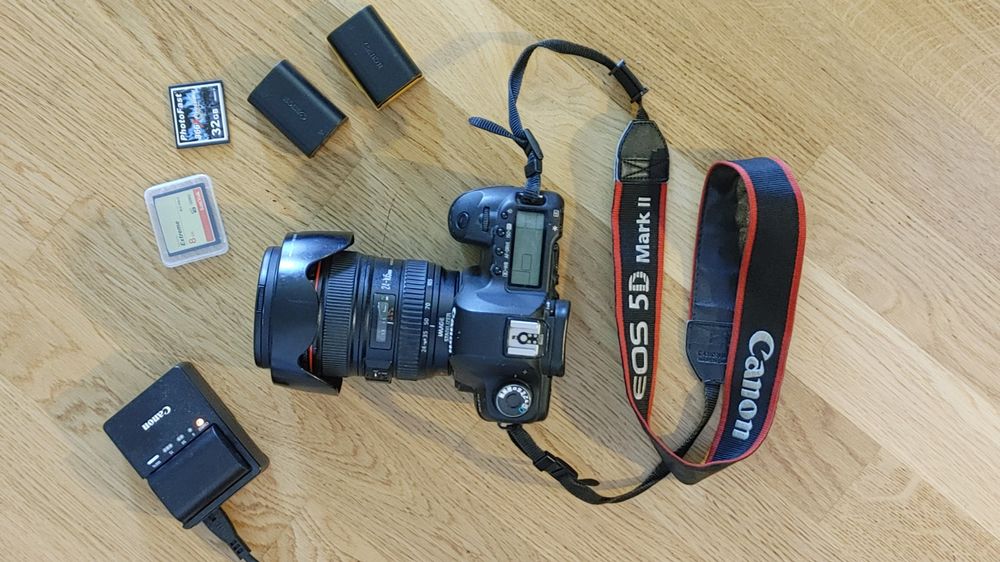 Canon 5D Mark II mit 24-105 1:4 L (Gebraucht) in Frauenfeld für CHF 402 ...