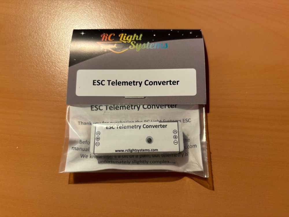 RCLightSystems ESC Telemetry Converter NEU (Neu und originalverpackt ...