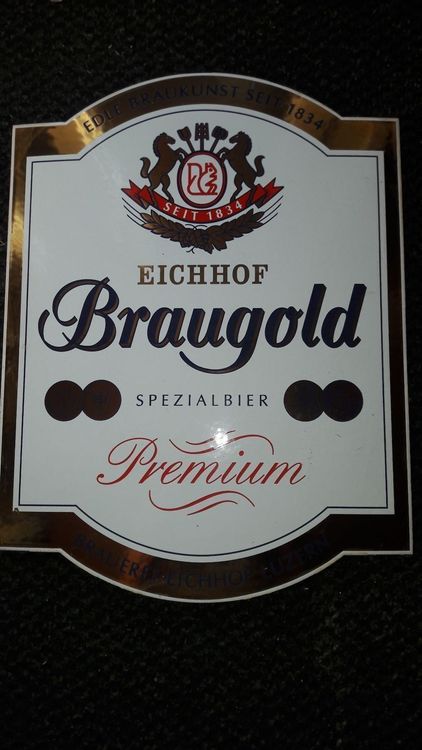Brauerei Eichhof Bier "Premium" Braugold (Gebraucht) in Dietwil für CHF ...