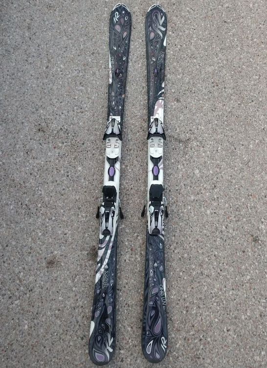 Damen Ski K2 One LUV 163cm R13m Freeride Carving Top 160 165 | Kaufen ...
