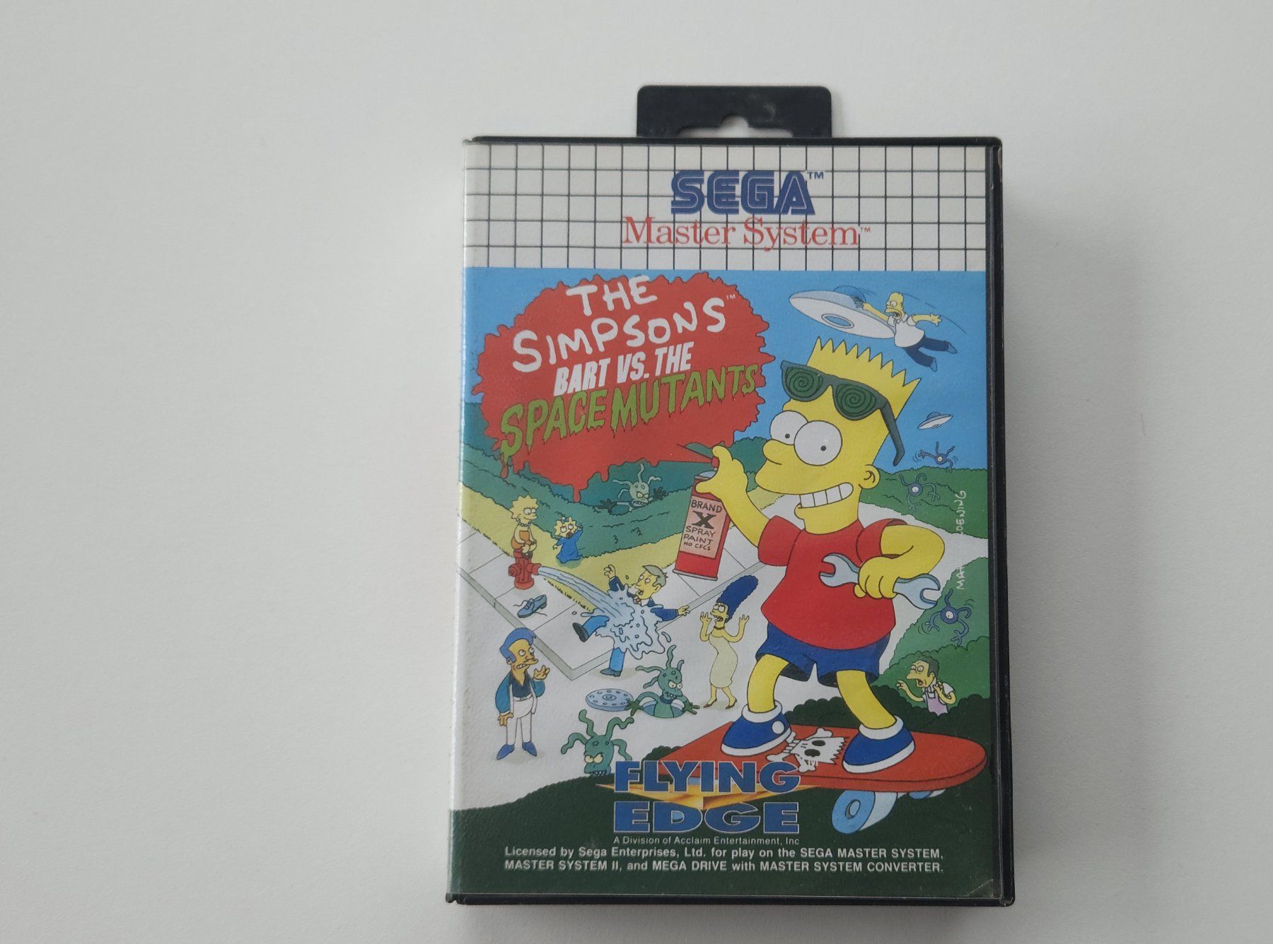 The Simpsons Bart vs. The Space Mutants - Master System (Gebraucht) in ...