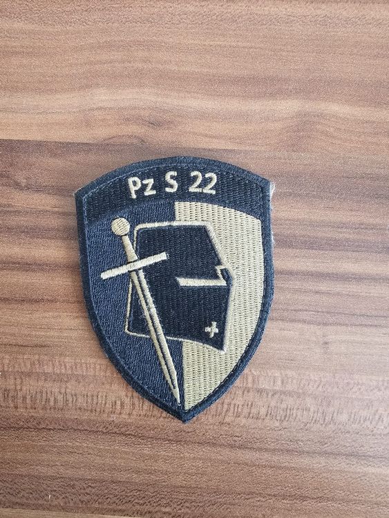 Armee Badge (Klett) Panzerschule 22 Thun (Pz S 22) (Gebraucht) in Buchs ...