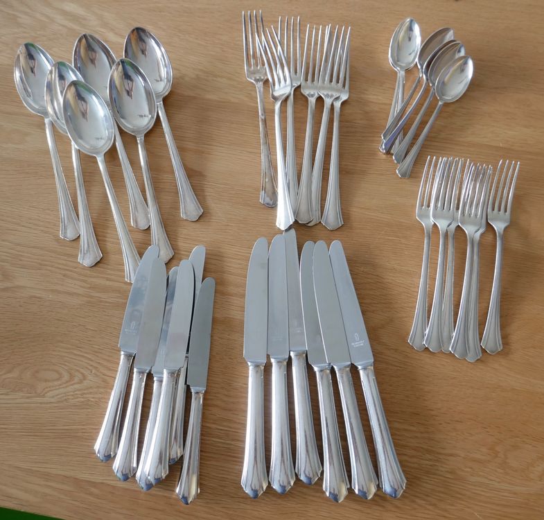 Silberbesteck 36 teilig Berndorf | Kaufen auf Ricardo