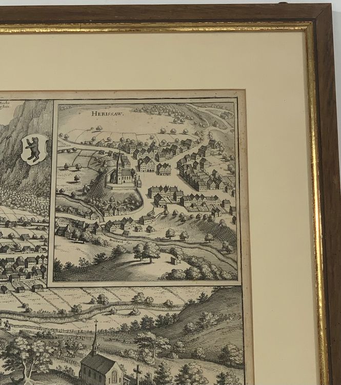 Matthäus Merian (1593-1650) Appenzell /Herissaw Stich | Kaufen auf Ricardo
