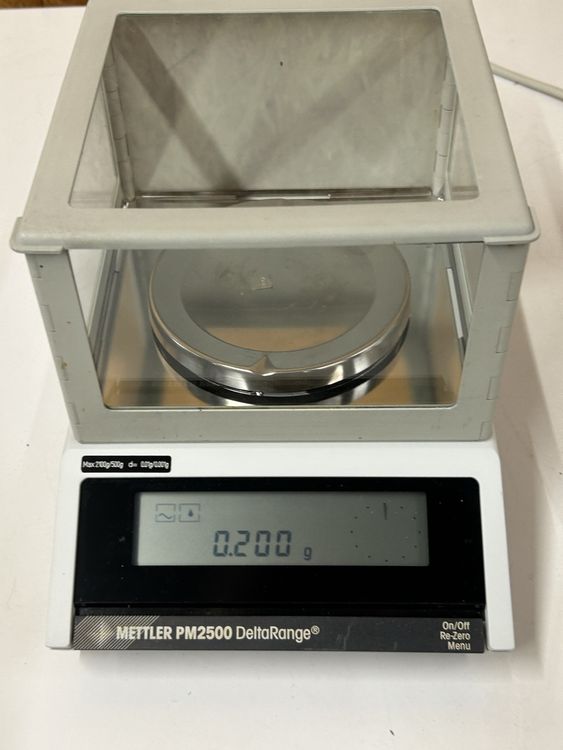 Mettler Feinwaage PM2500 delta range 0.001g | Kaufen auf Ricardo