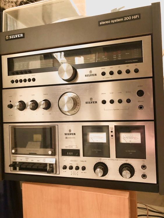 Silver Stereoanlage Vintage (Gebraucht) in Seuzach für CHF 5 – nur ...