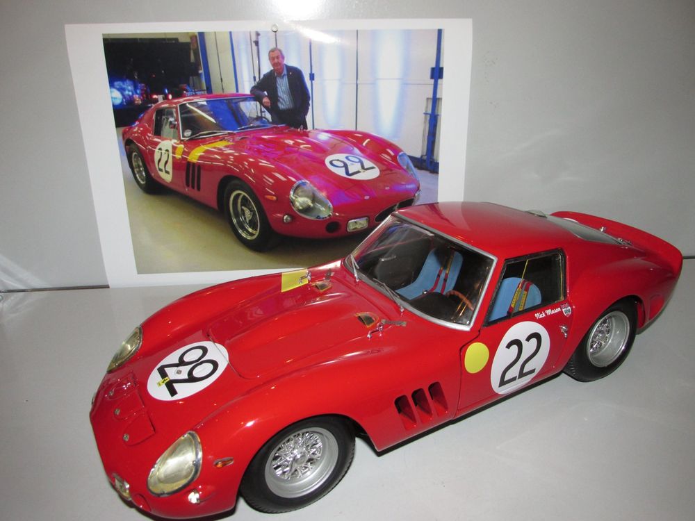 Ferrari 250 GTO #22 "Nick Mason" Revell Restauriert 1:12 OVP (Neu (gemäss Beschreibung)) in ...