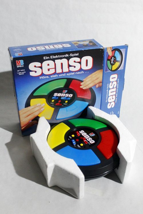 Vintage SENSO (Simon Says) Computerspiel von 1978, Bastler (Defekt) in ...