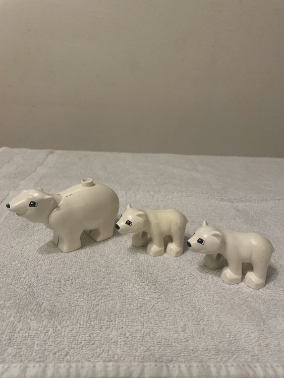 3 Lego Eisbären, Mamabär + 2 Junge (Gebraucht) in Zürich für CHF 20 ...