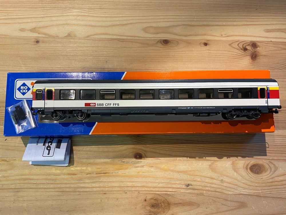 Roco SBB IC Wagen (neue Farbgebung), sehr guter Zustand, OVP (Gebraucht) in Grosshöchstetten für ...