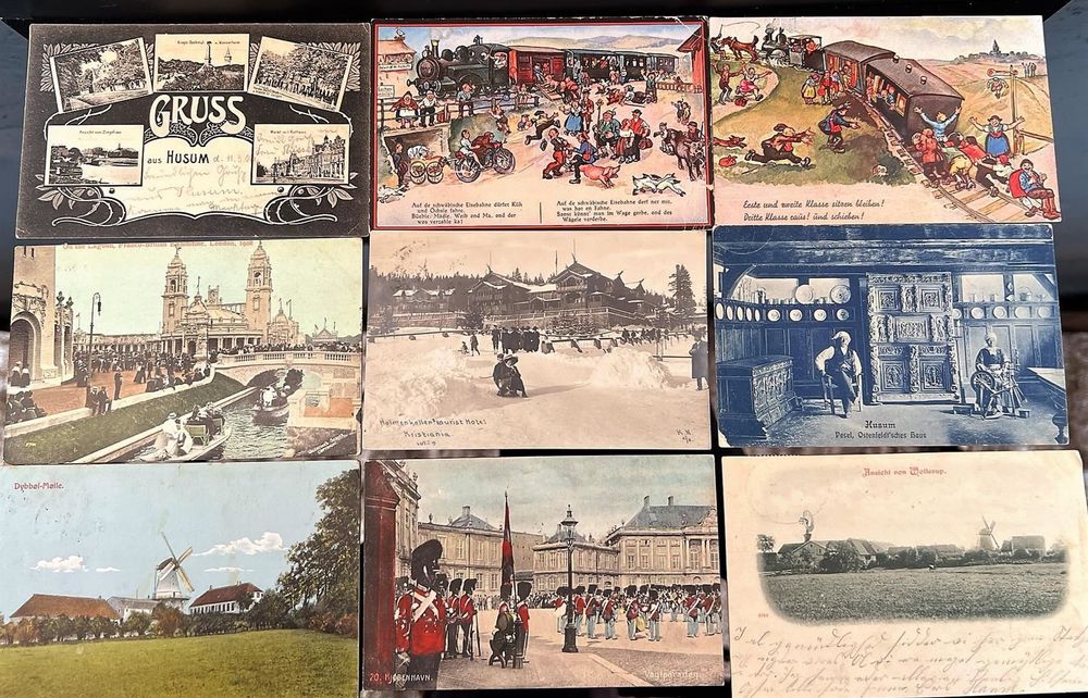9x ALTE POSTKARTEN GELAUFEN um 1900 | Kaufen auf Ricardo