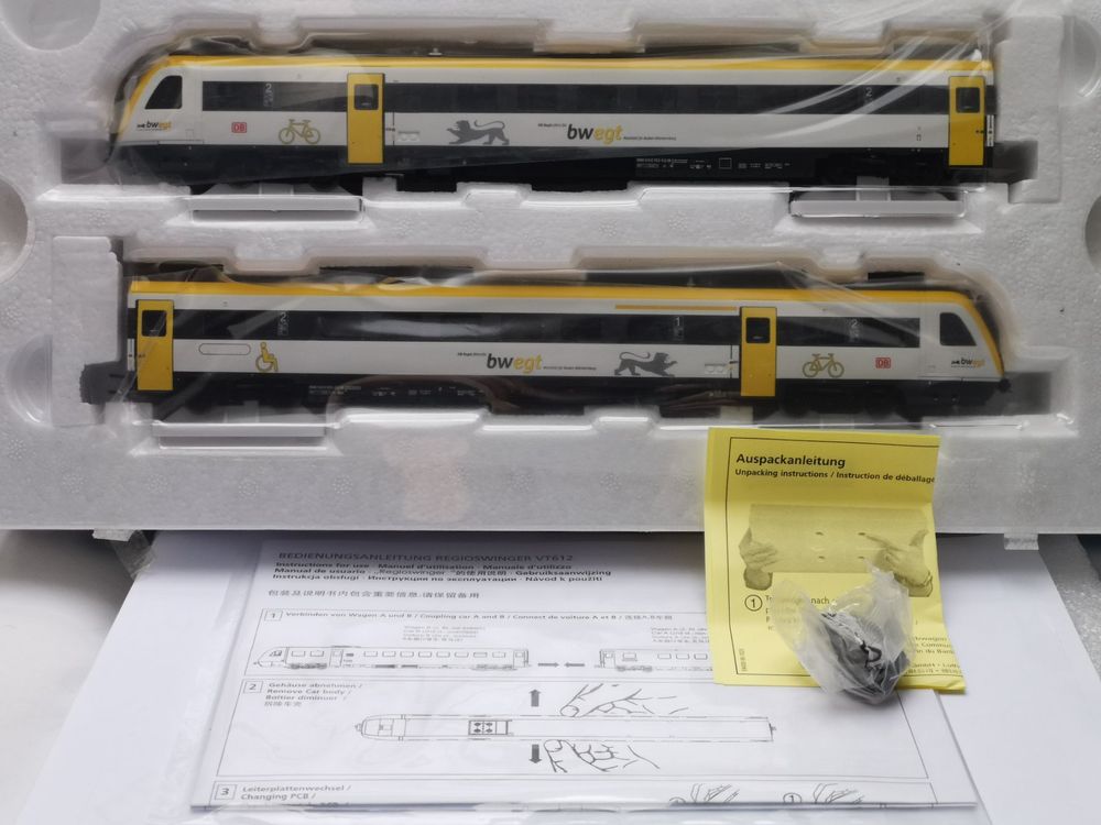 PIKO H0 52007 BR 612 DB Triebwagen (Neu und originalverpackt) in ...