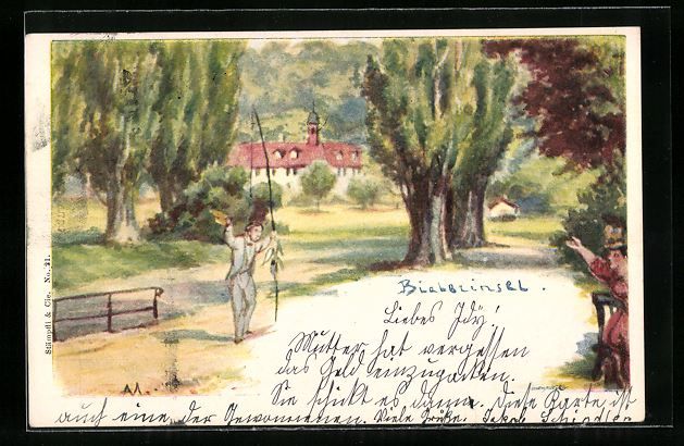 St. Petersinsel /Bieler See, Ortspartie | Kaufen auf Ricardo