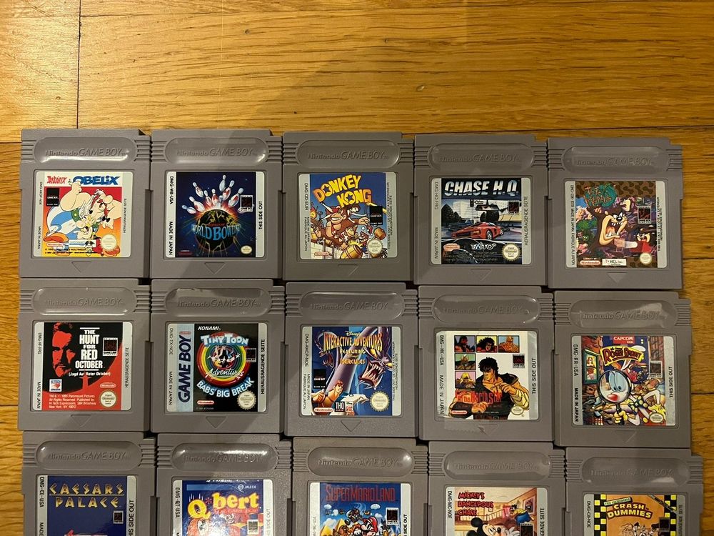 25 x Nintendo Game Boy Classic Spiele (Gebraucht) in Zürich für CHF 161 ...