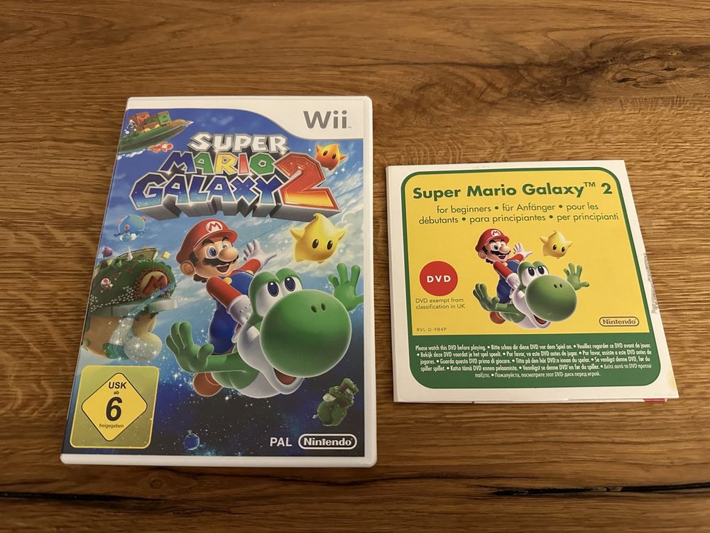Super Mario Galaxy 2 mit Anleitungs-CD (Gebraucht) in Wahlen b. Laufen ...