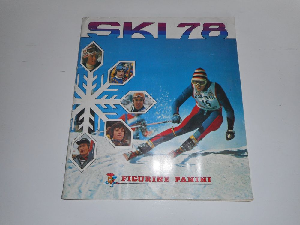 Panini Album Ski 78/1978 komplett, Russi, Klammer, Stenmark (Gebraucht ...