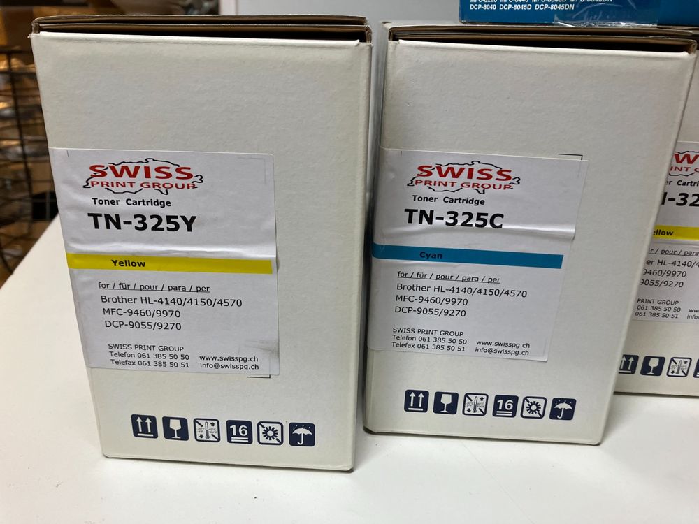 Posten div. Brother & Cannon Toner Kartuschen NEU ab 1.-Fr (Neu (gemäss ...