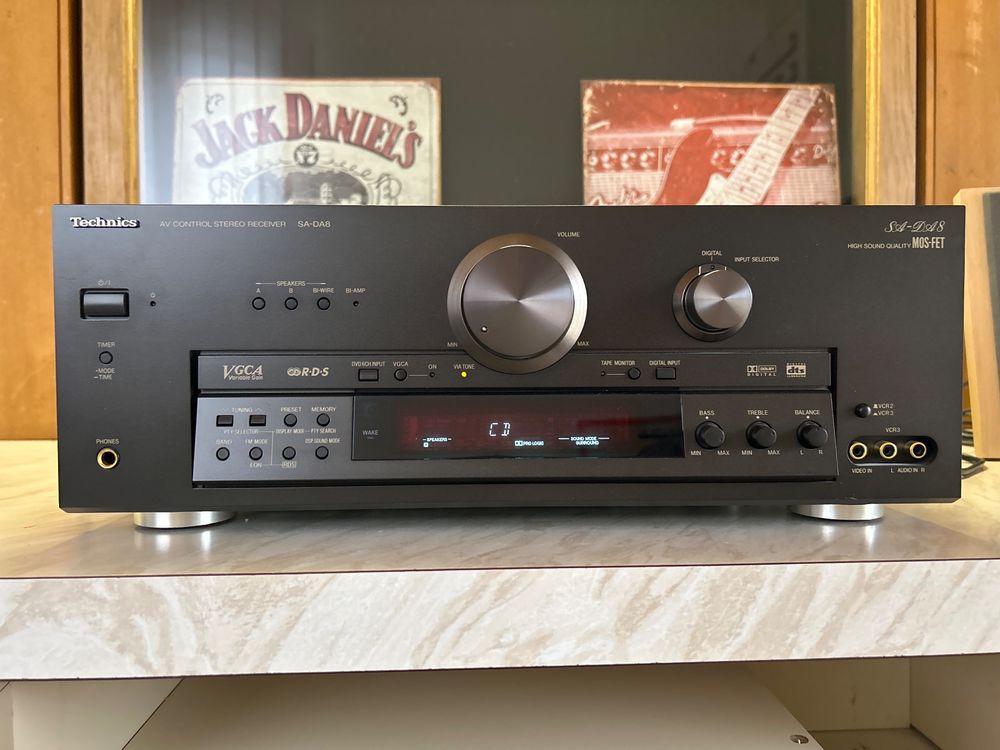 Ampli-tuner Technics SA-DA8 - défect. !! (Défectueux) à pour CHF 2 ...