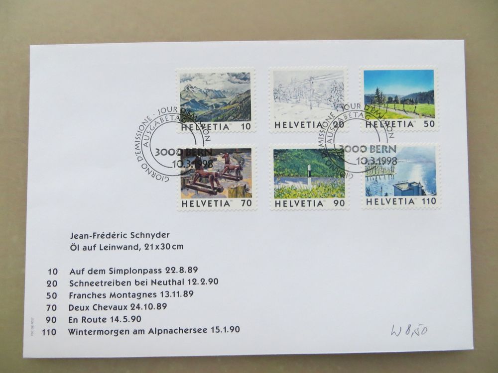 2 Briefe Bilder der Schweiz 1998 | Kaufen auf Ricardo