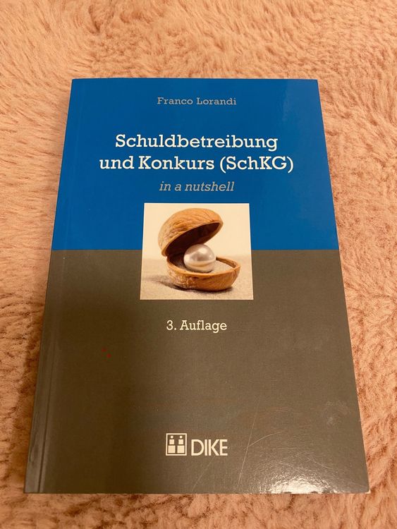 Schuldbetreibung und Konkurs (SchKG) (Neu (gemäss Beschreibung)) in Glattbrugg für CHF 12 – nur ...