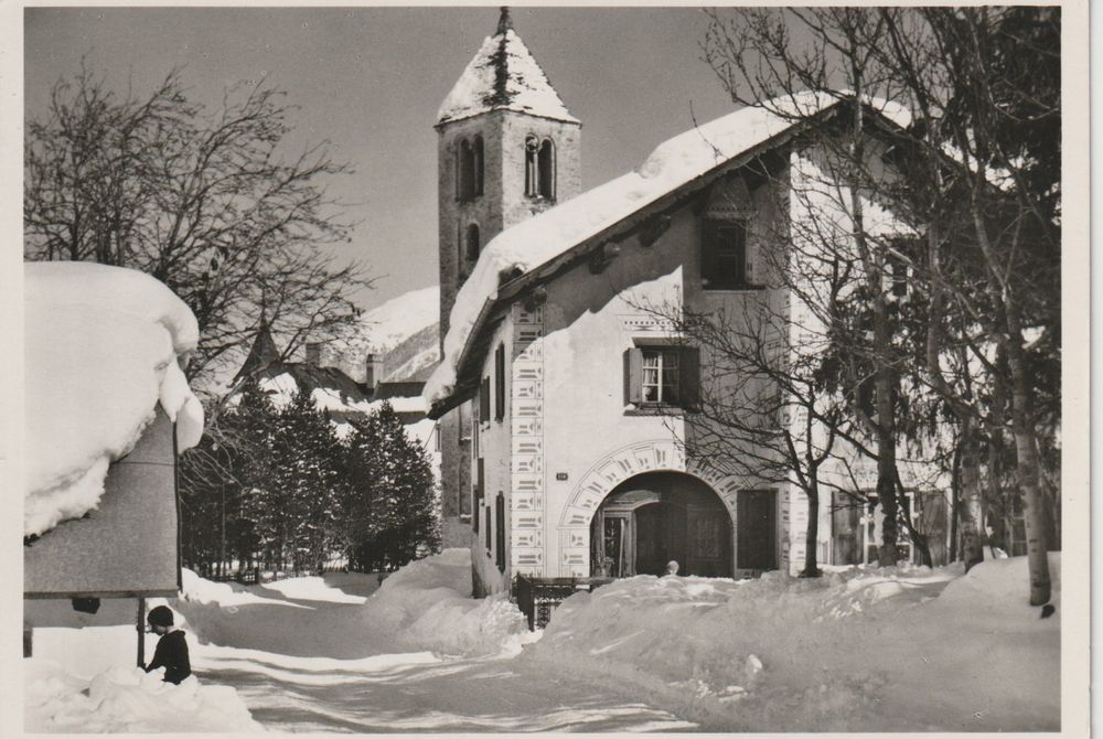 GR 174 Celerina - Cresla, alte Kirche, 1953 | Kaufen auf Ricardo