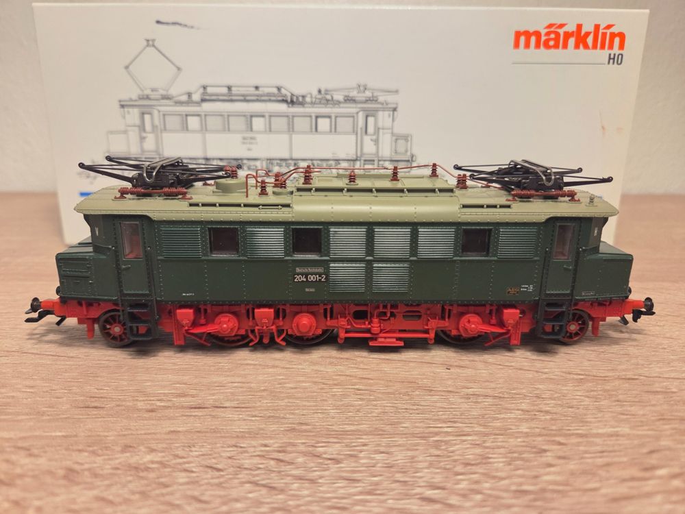Märklin 3449 E-Lok BR 204 DB H0 (1) (Gebraucht) in St-Aubin-Sauges für ...