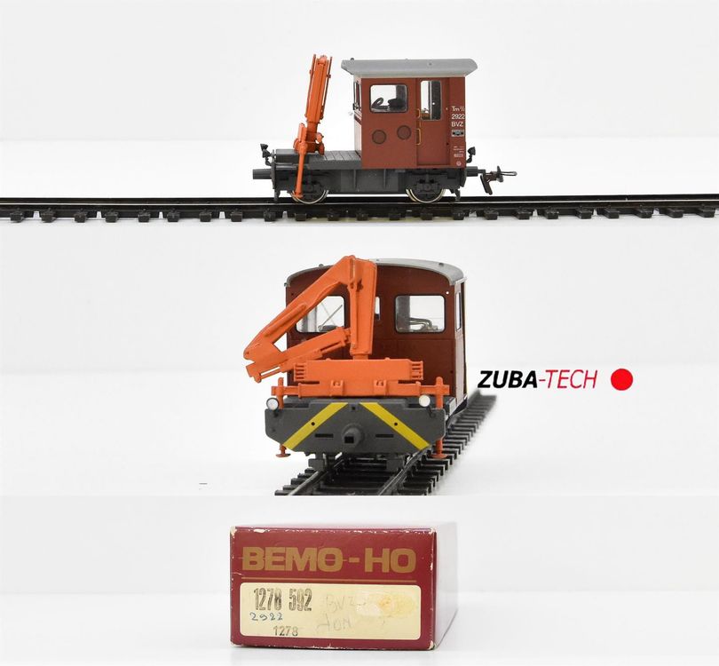 Bemo 1278 592 Tm 2/2 BVZ H0m GS Analog (Gebraucht) in St. Gallen für ...