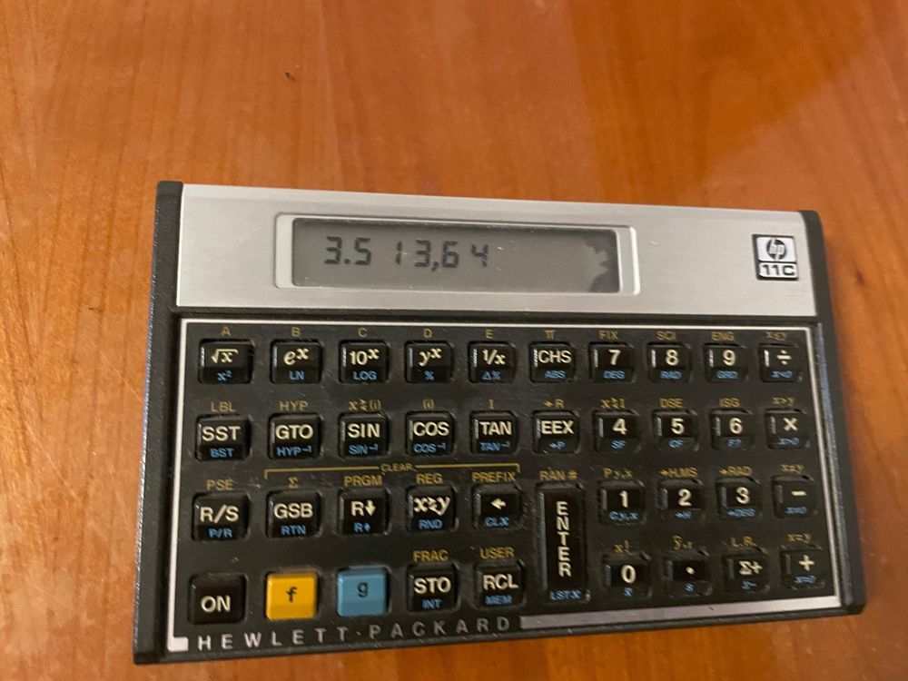 HP 11C Taschenrechner | Kaufen auf Ricardo