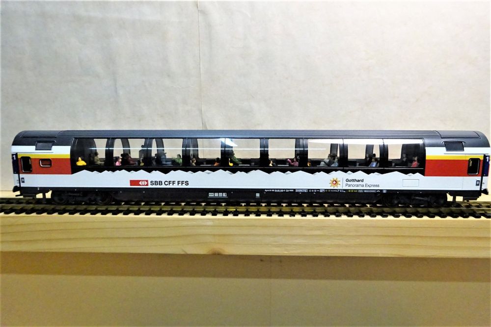 Roco SBB Gotthard Panorama Express. Reisende.Beleuchtung.OVP | Kaufen auf Ricardo