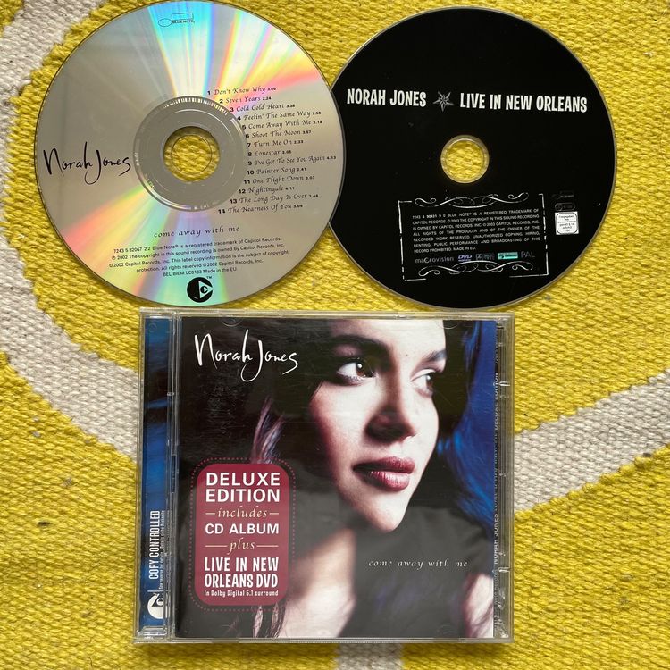 NORAH JONES-1CD+1DVD COME AWAY WITH ME DELUXE EDITION (Gebraucht) in ...