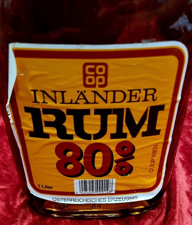 Vintage Coop Inländer Rum. 80% / 1 Liter | Kaufen auf Ricardo