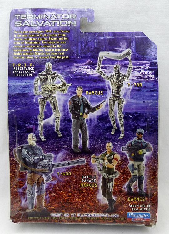 TERMINATOR LOT 3 FIGURE T-700 JOHN CONNOR T-600 & MARCUS (Neu und ...