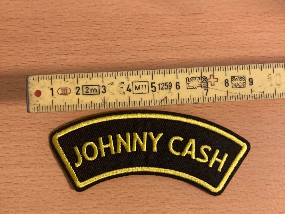 Johnny Cash Patch Sticker Aufnäher Metal Rock Band 6 (Neu (gemäss ...