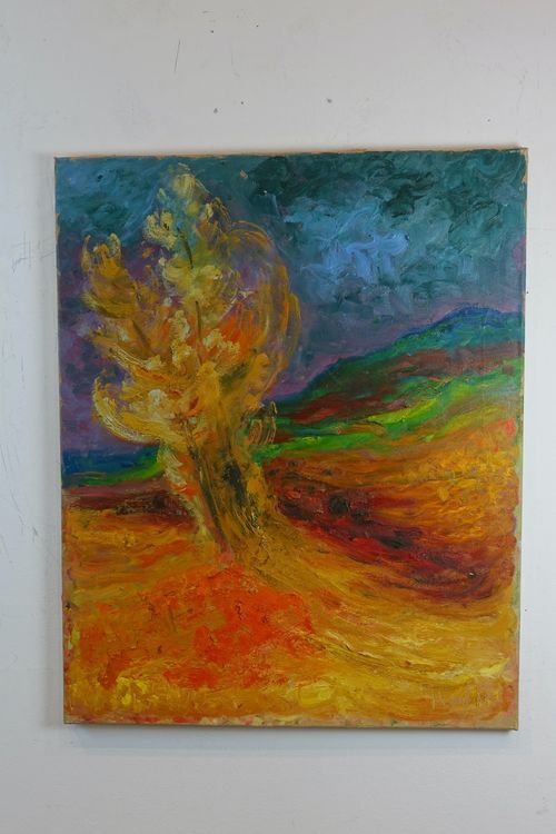 Karl Weber, Schweizer Kunst, Landschaft mit Baum (Gebraucht) in Zumikon für CHF 126 – mit ...