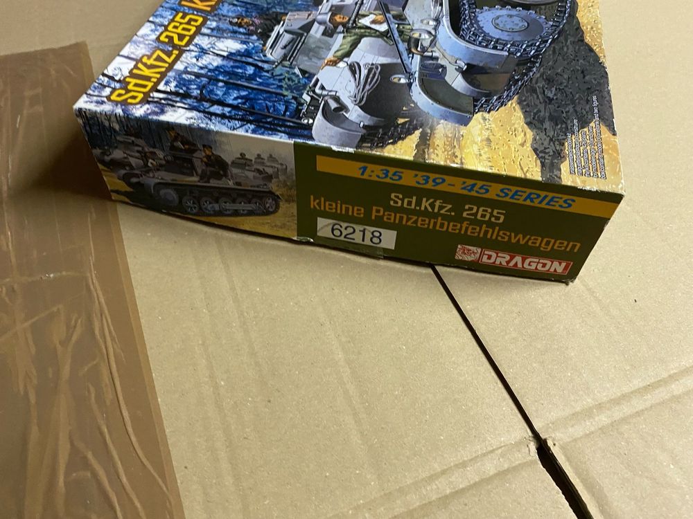 1/35 SD.KFZ. 256 KLEINE PANZERBEFEHLSWAGEN (Neu (gemäss Beschreibung ...