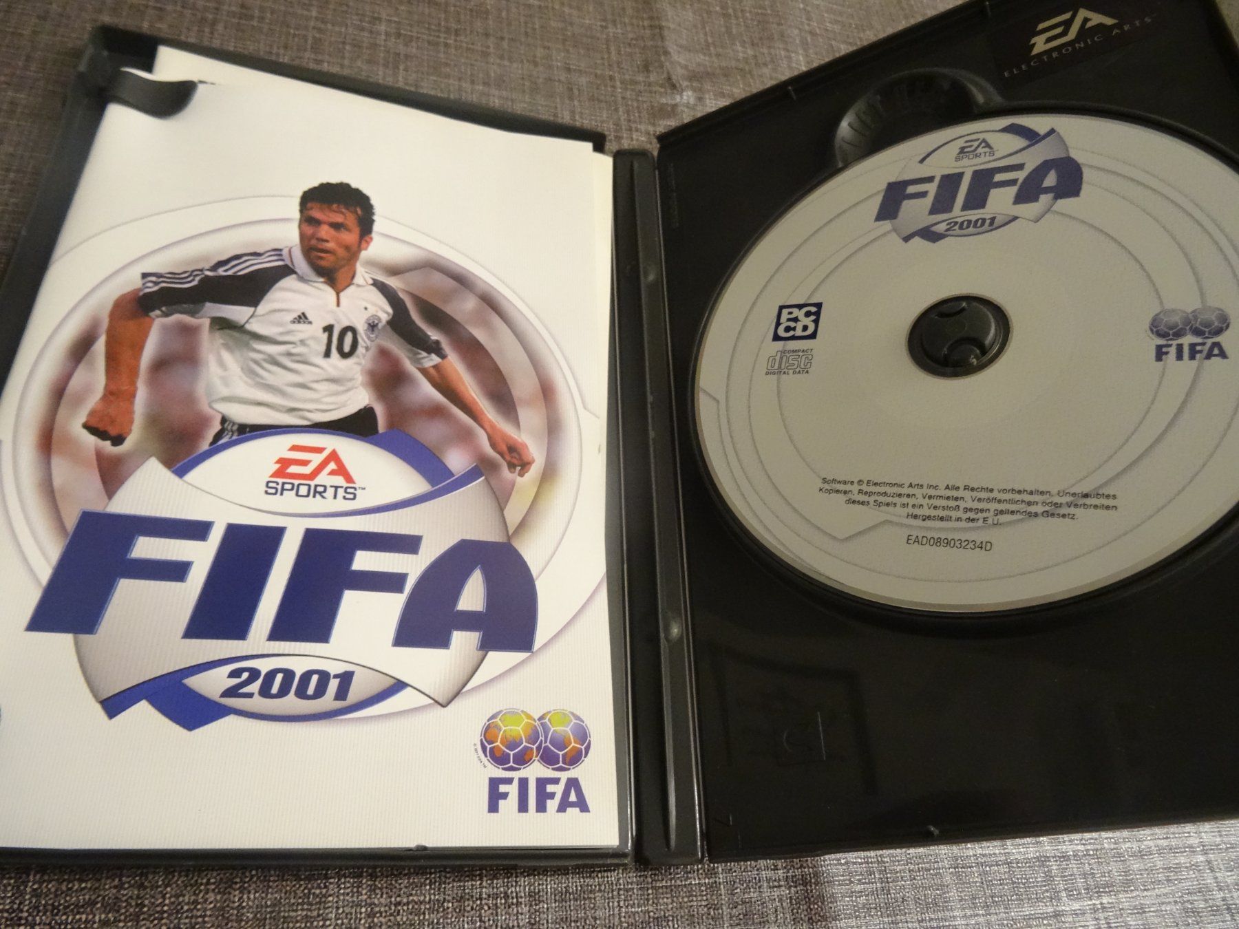 FIFA 2001 PC CD-ROM - Retro Fussball Klassiker für Sammler! (Gebraucht ...