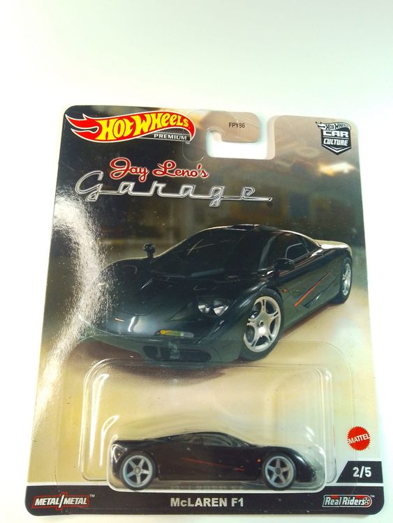 Hot Wheels Premium MCLAREN F1 Car Culture Real Riders RR (Neu und ...