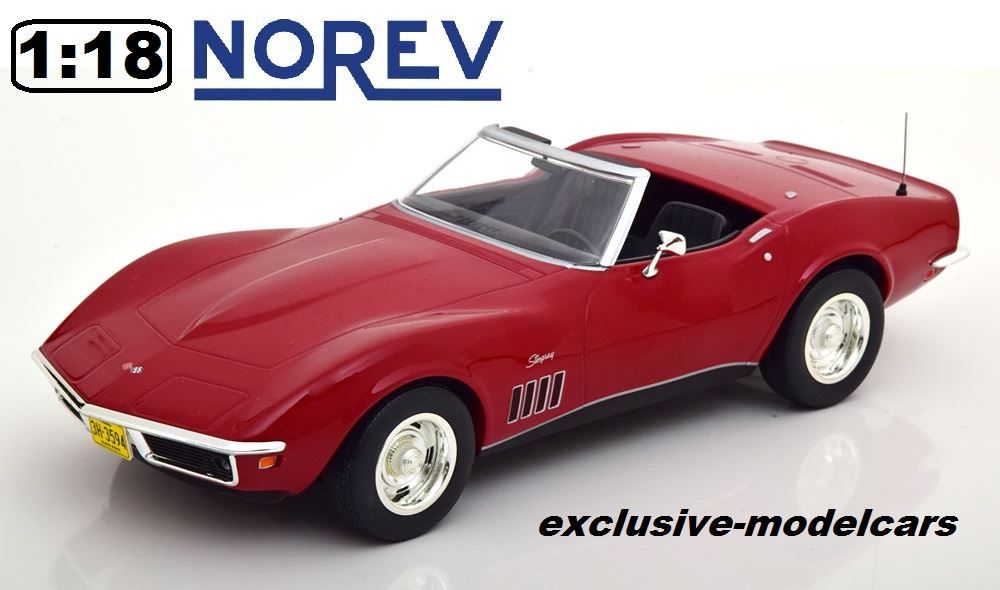 CHEVROLET Corvette C3 Convertible 1969 1:18 von NOREV (Neu und ...