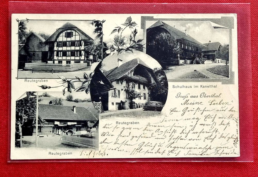 Oberthal - Reutegraben - Kanelthal - Post Arni - 1904 (Gebraucht) in Rothrist für CHF 26.5 – mit ...