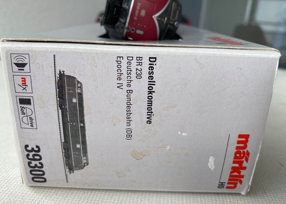 V 300 / BR 230 Märklin 39300 AC Softdrive mfx Sound OVP (Gebraucht) in ...