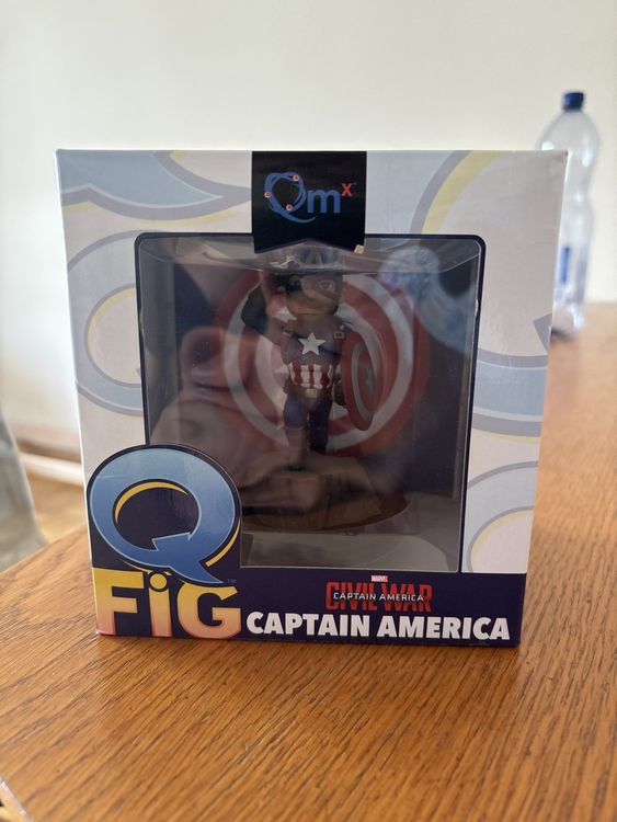 Action Figure Captain America Civil War Q-Fig; Original Box (Neu ...