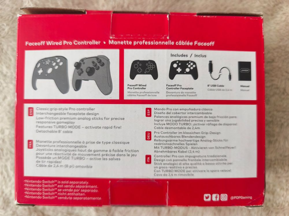 Nintendo Switch Controller PDP Black (Neu und originalverpackt) in ...