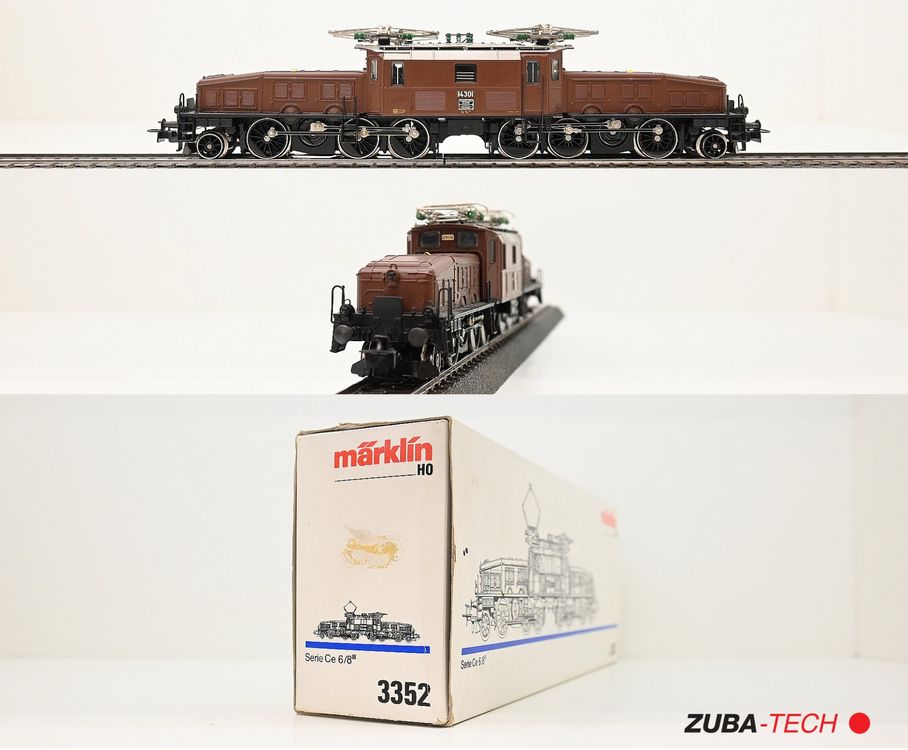 Märklin 3352 E-Lok Ce 6/8 III Krokodil SBB, H0 WS Analog OVP (Gebraucht) in St. Gallen für CHF ...