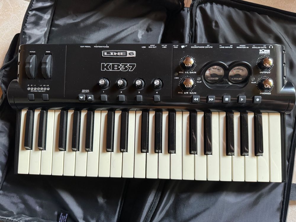 Line 6 TonePort KB37 MIDI Keyboard mit Audio Interface (Gebraucht) in ...